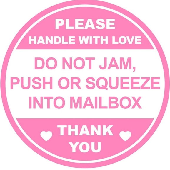 Office | 10 Count Handle With Love Stickers | Poshmark